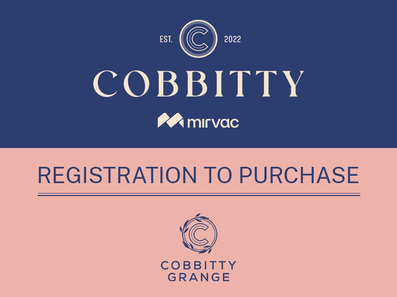 Cobbitty by Mirvac - Registration to Purchase Closed
